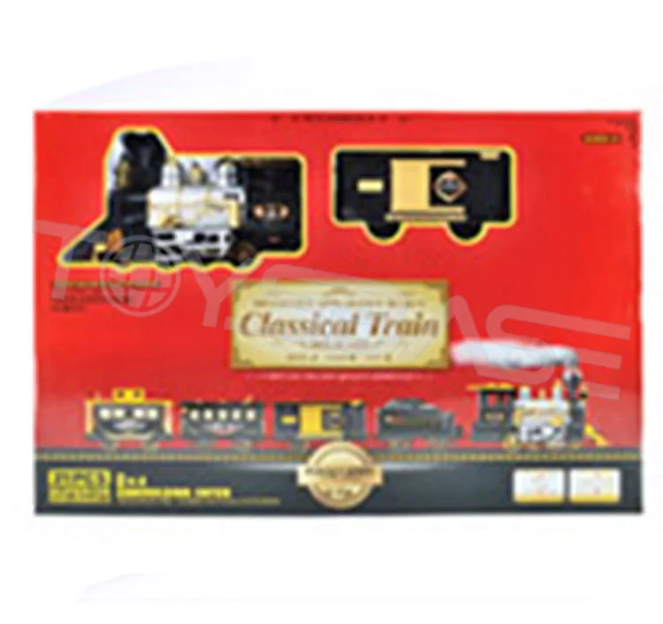 Battery Operated Classic Toy Train That Smoke - Toysbase