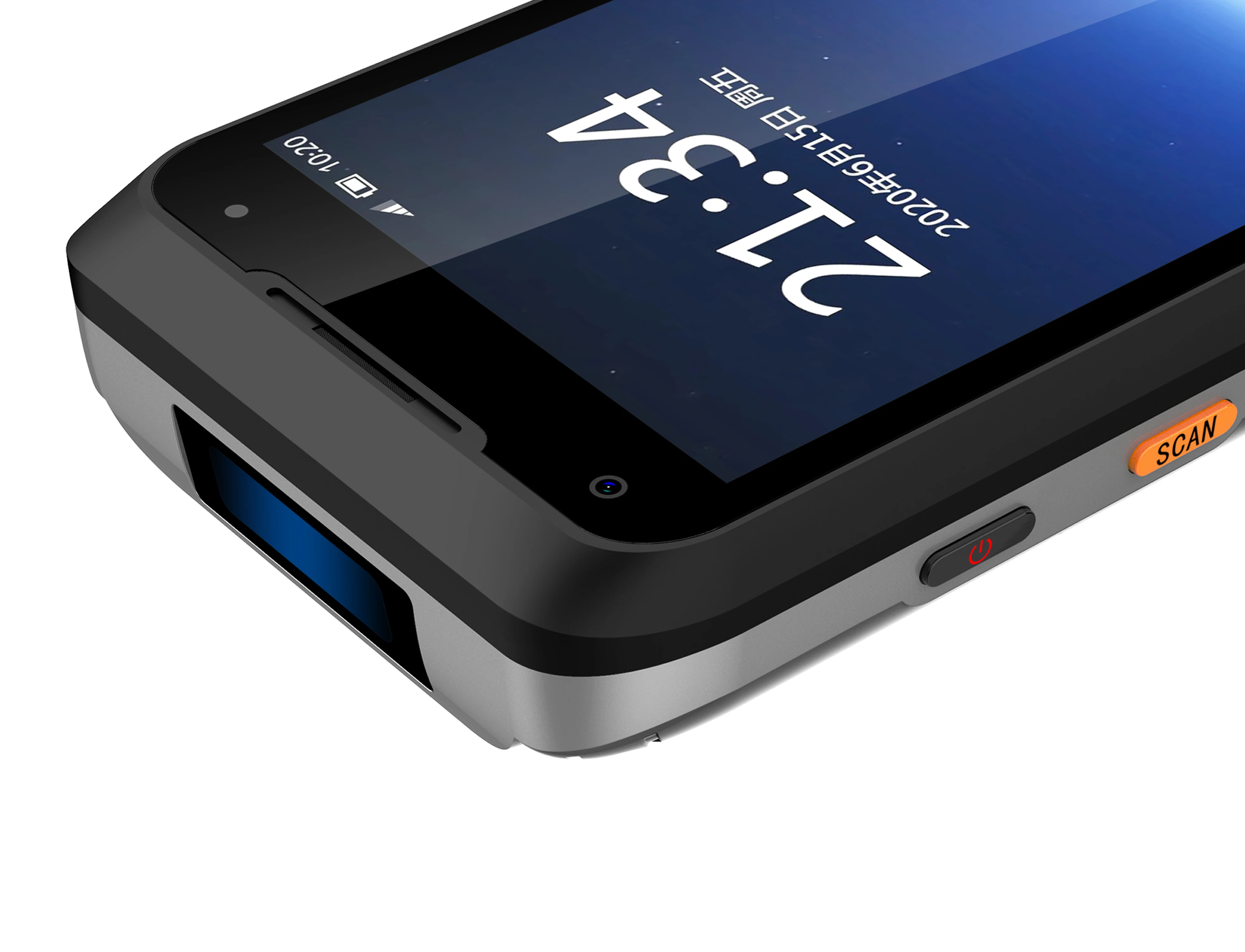 Caribe Rugged Android 1d 2d Barcode Scanner Pda With 4g Wifi Gps Nfc Rfid Reader Handheld