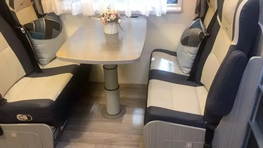 Aluminum Height Adjustable Lifting Table Board Motorhome Furniture ...