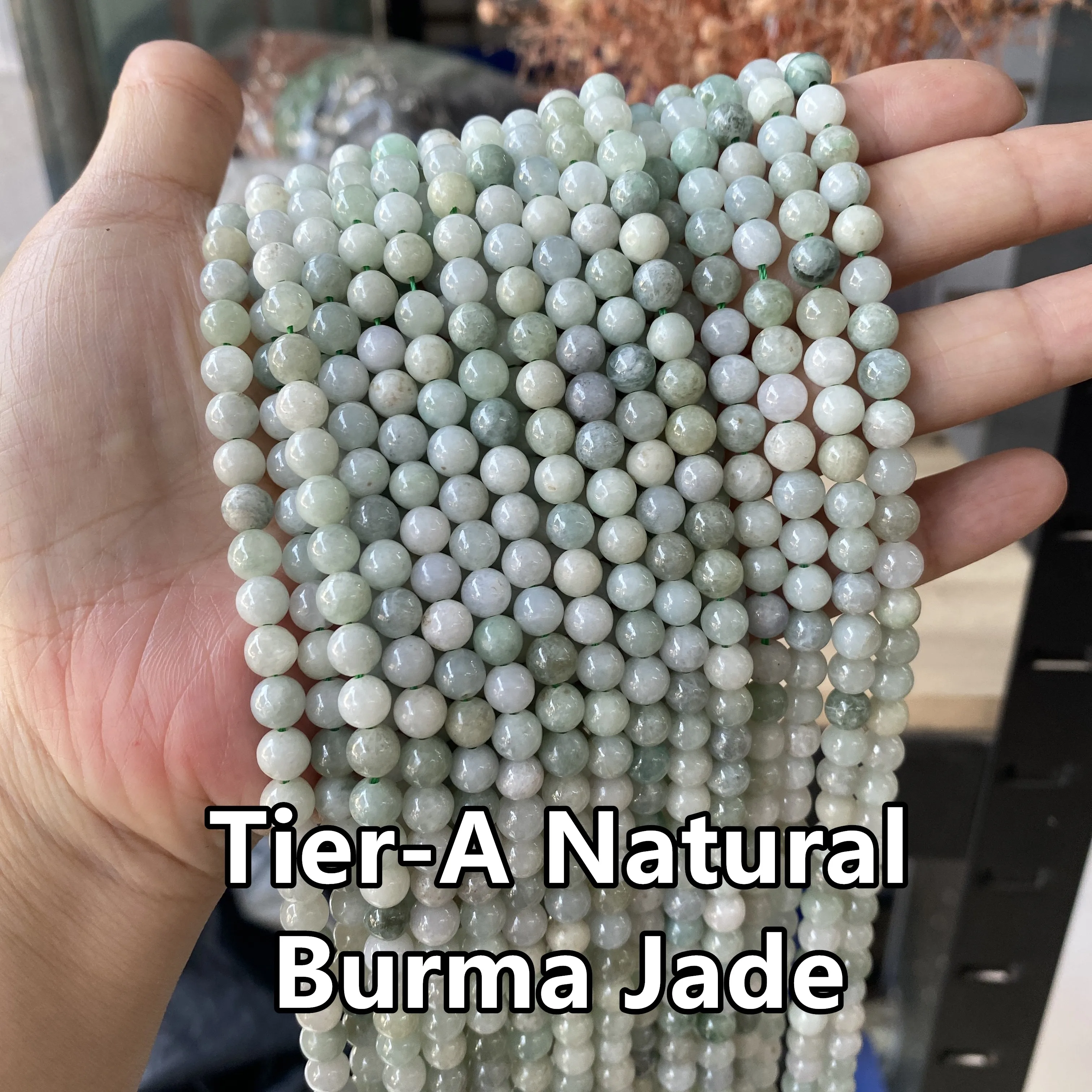 Jadeiet Burma Burmese Jade Natural Gemstone Beads Wholesale