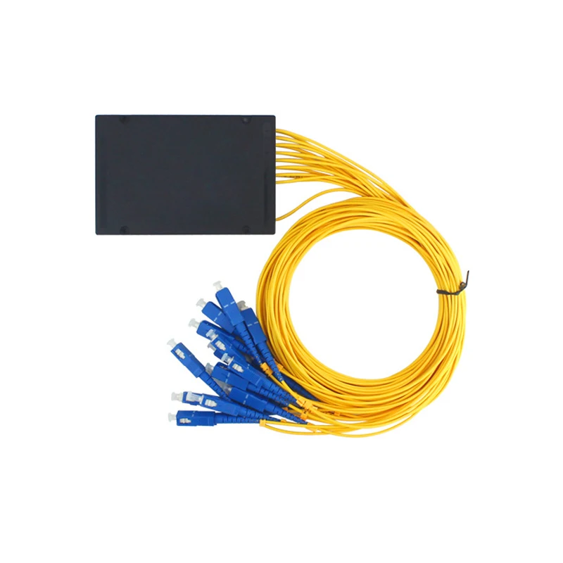 Passive Splitter Box Fiber Optics Sc Upc Plc 1:2 Fiber Splitter Abs ...