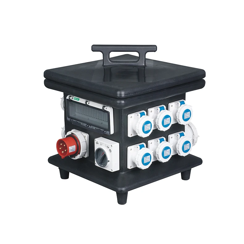 JH Power Distribution Box - 24 Way 3-Phase Portable Solution