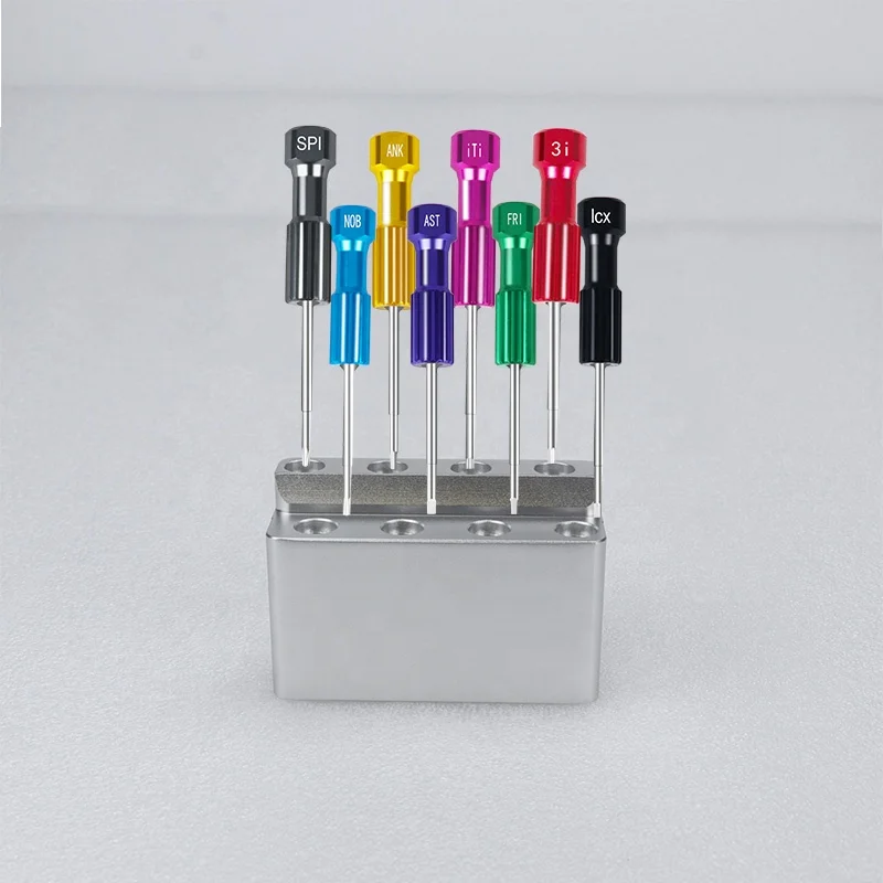 Dental Laboratory Stainless Steel Implant Screw Driver Dentistry Tool ...