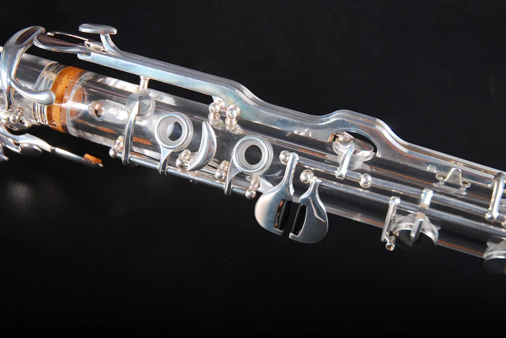 Klarnet Turkish System G Tone 20keys Clarinet - Transparent Glass Fiber