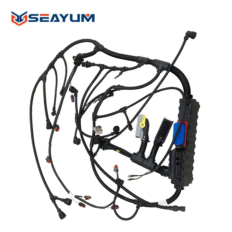 Seayum Wire Harness Oem Truck Wiring Harness Connect Cable For Vlv ...