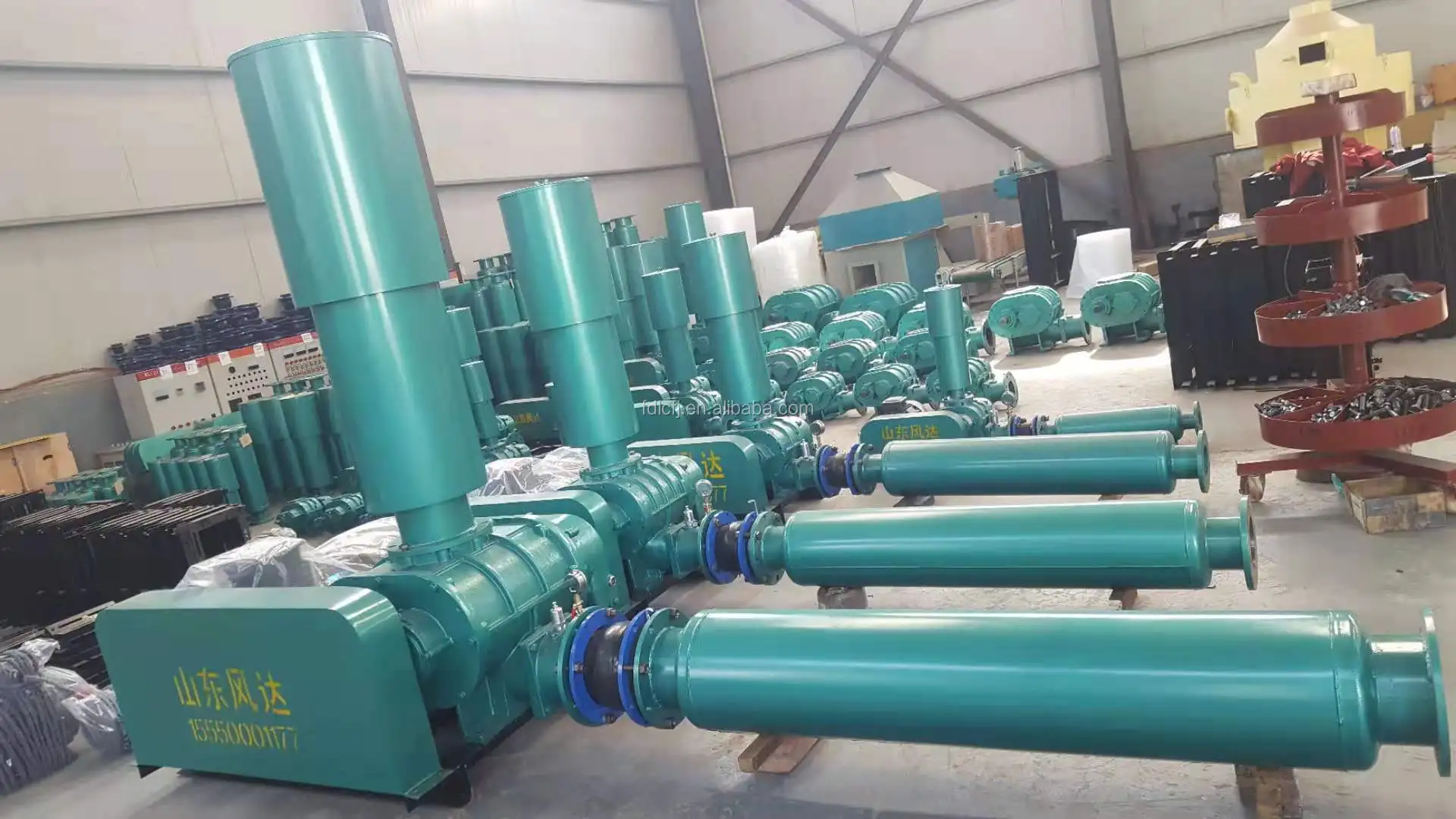 Fdsr Series Three Lobe Roots Blower 0.75kw-200kw 1hp-280hp - Buy Root ...