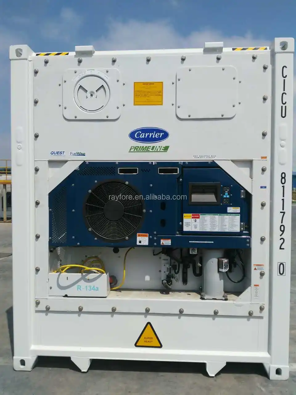 Carrier Cooling Machine Refrigerator 40ft Reefer Container For Sale ...