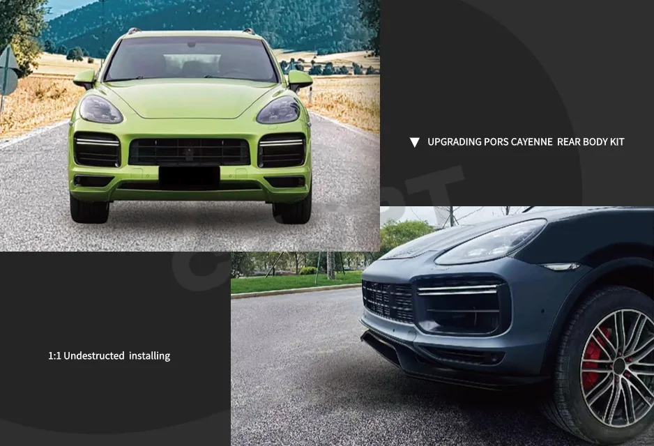 Auto Parts Front Bumper 958 Retrofit to 9Y0 Body Kit for porsche ...