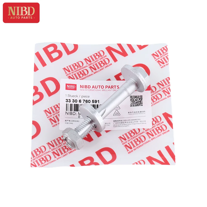 For BMW E38 E39 E60 Eccentric Camber Control Arm Screw Bolt 33306760591 ...
