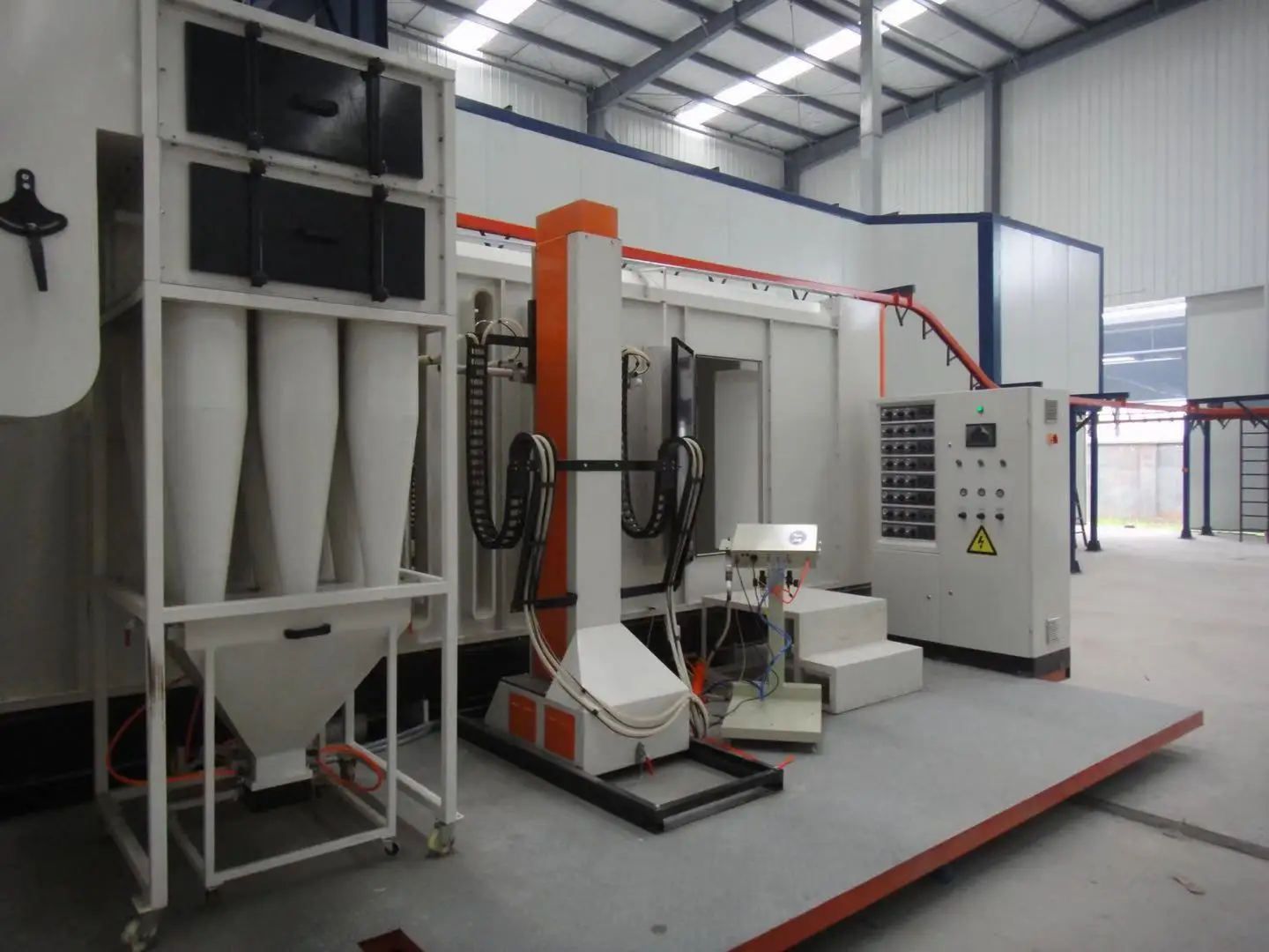 Customized Full Automatic Powder Coating Paint Line Systems