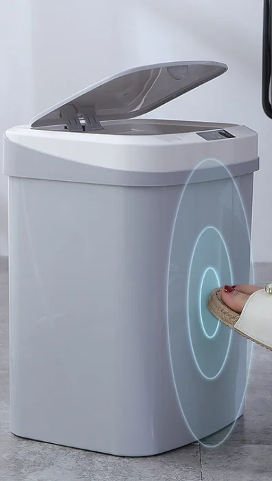 2020 New Touchless Smart Automatic 15 Liter Garbage Waste Bins ...