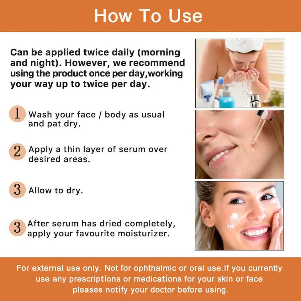 Triple Antioxidant & Beauty Drops: Vitamin C, E & Hyaluronic Acid Oral ...