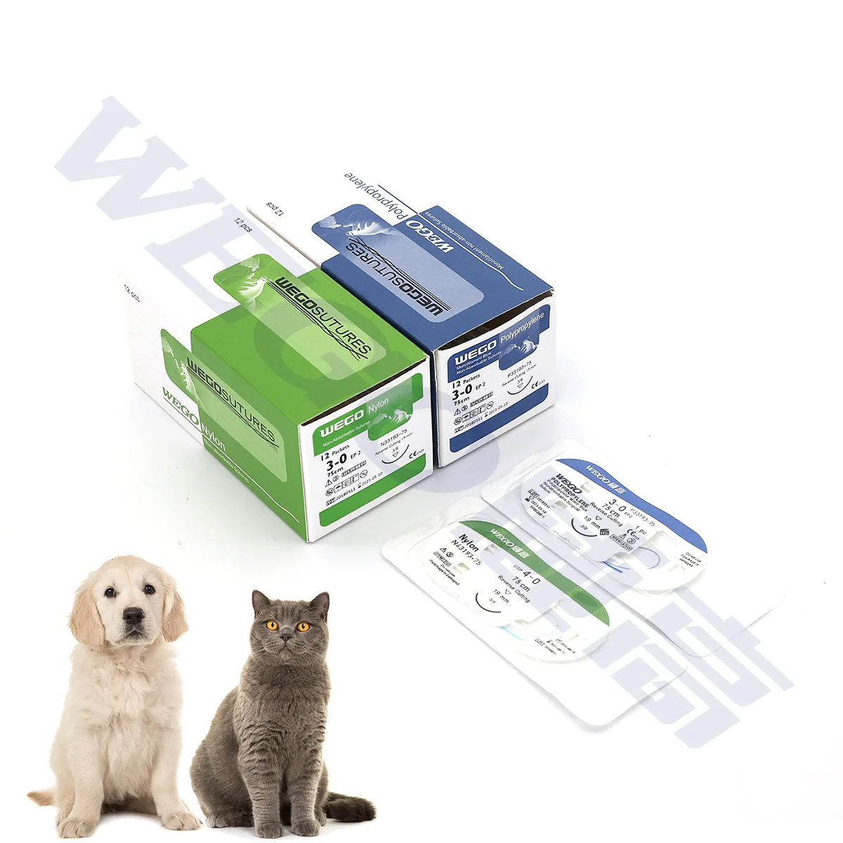 Absorbable Surgical Sutures Prices Monofilament Pet Dog Veterinary Wire ...