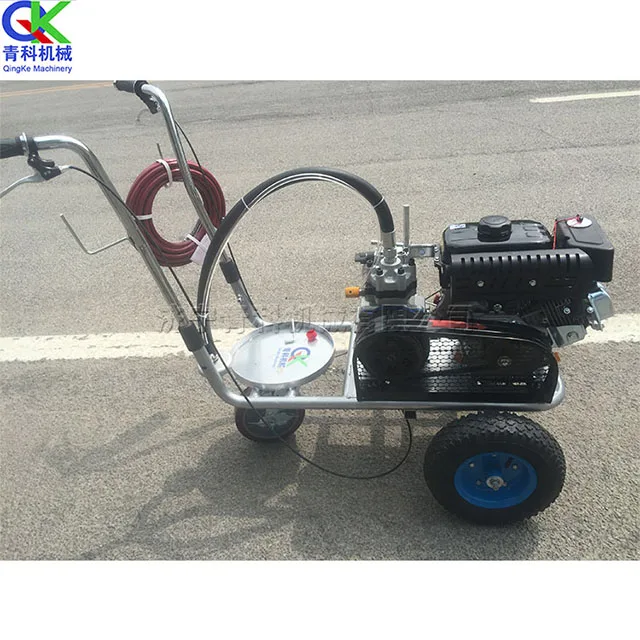 Hand Push Road Cold Spray Line Drawing Machine Runway Marking Equipment ...