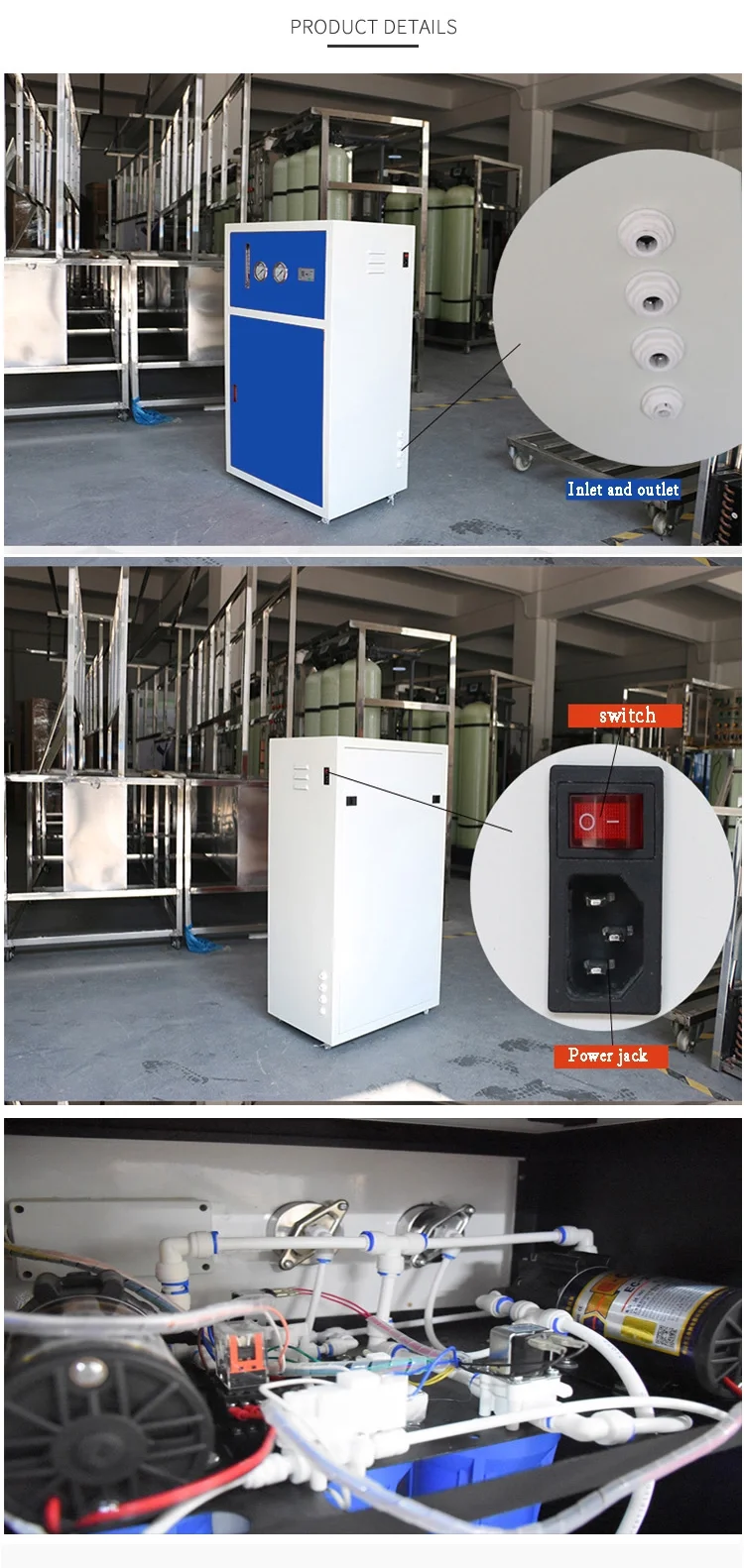 400GDP and 800GDP Reverse Osmosis Water Filters for Hospitals