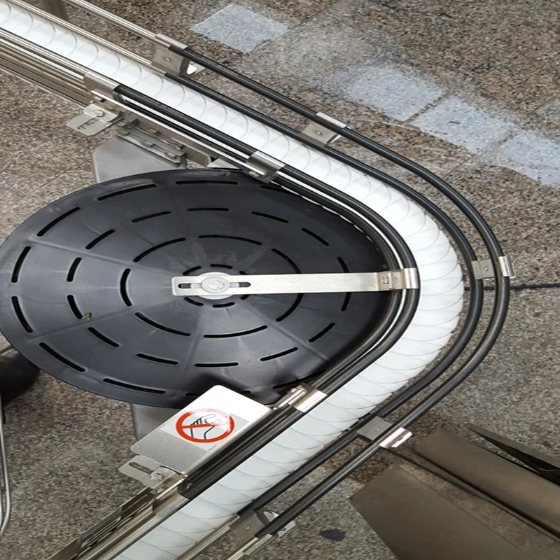 DLTE Small Plastic Chain Plate Conveyor - Modular & Durable