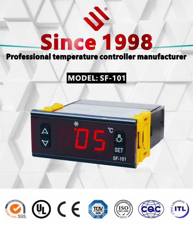 Controlador de Temperatura para Enfriador SF-101(10A), Termostato ...