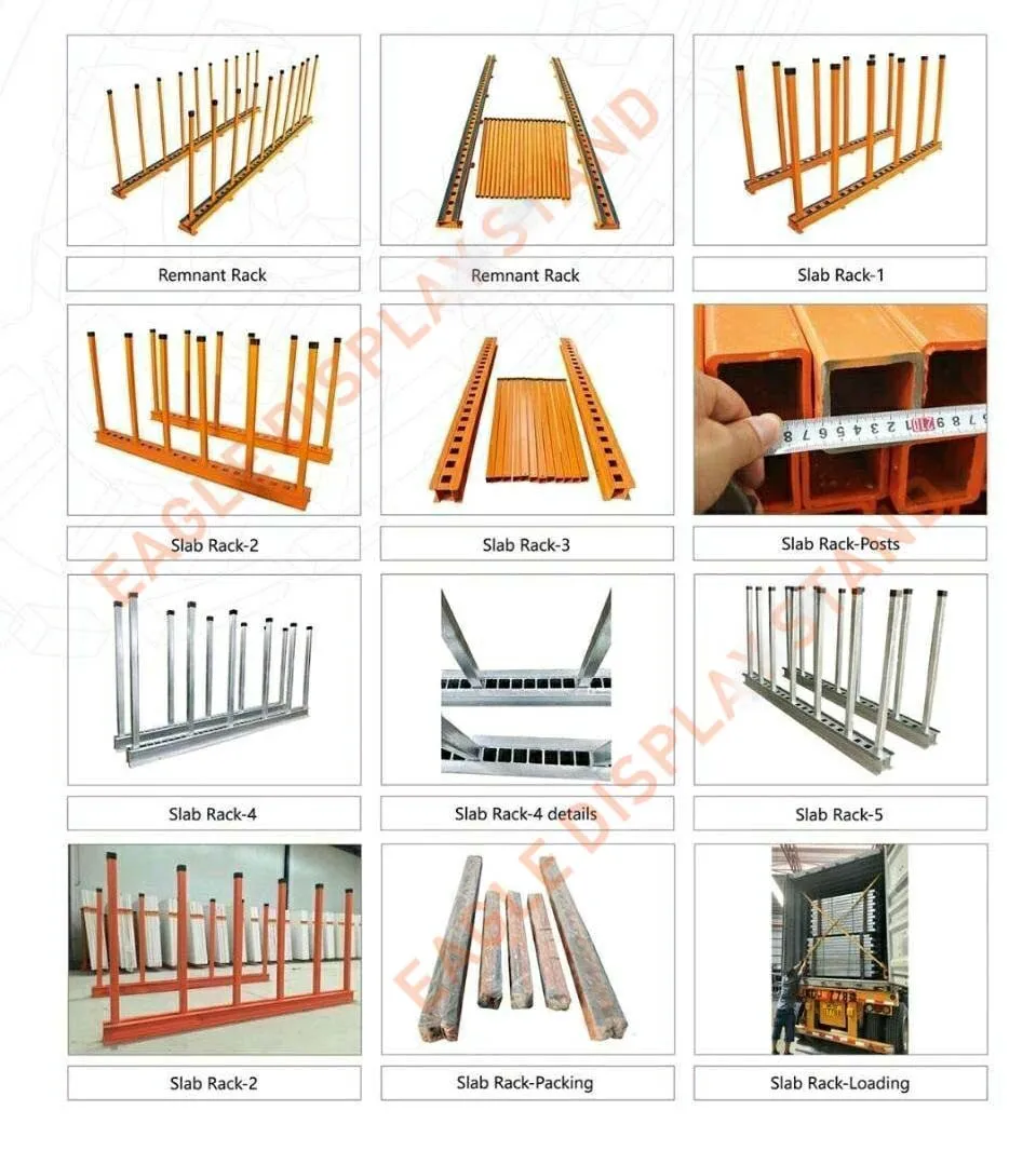 Heavy Duty Slab Rack Floor Display Unit Mable Slab Glass Rack - Buy ...