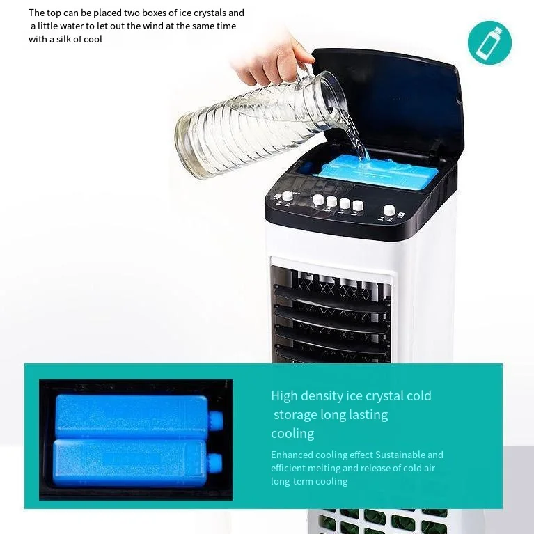 Portable Water-Cooled Air Conditioner for Cross-Border Home Use