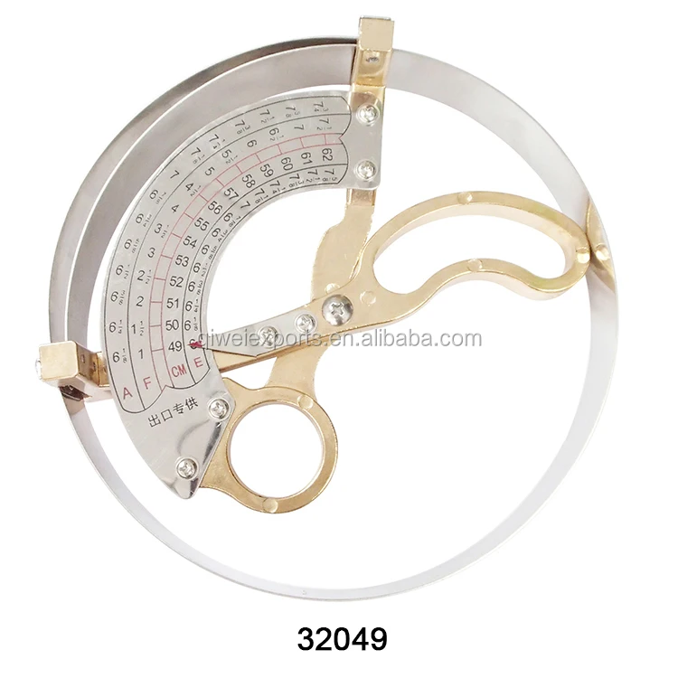 Cap Circumference Measuring Tool Hat Ruler Head Ring 32049 - Buy ...