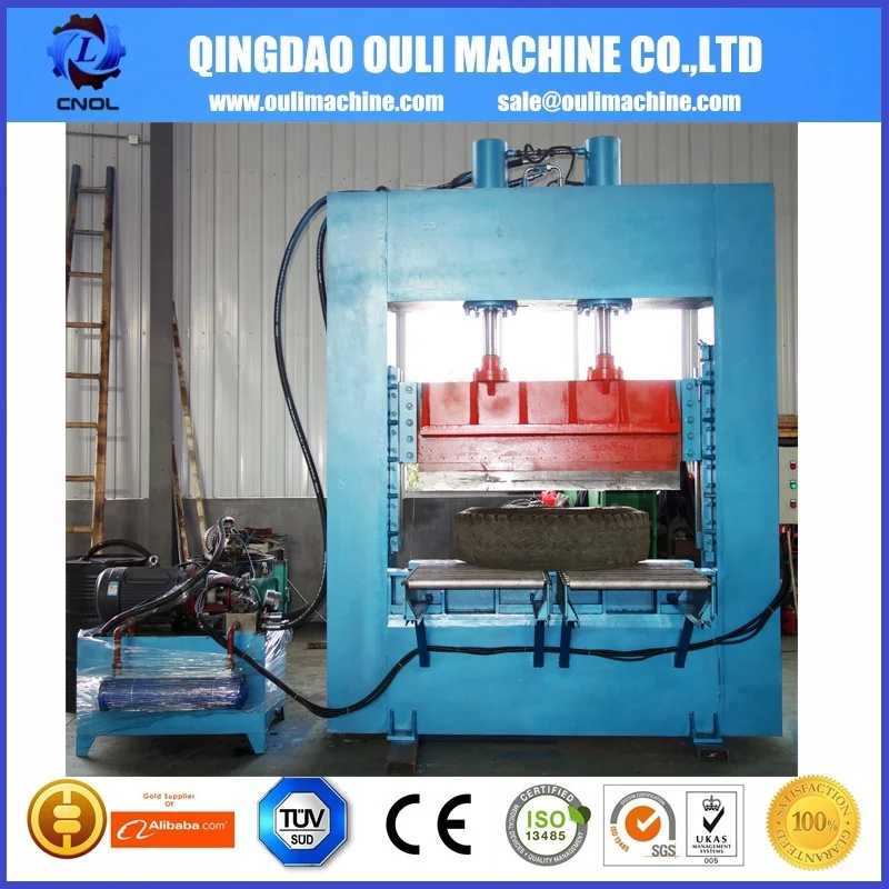 High Pressure Hydraulic Rubber Guillotine Cutter Machine,Waste Rubber ...