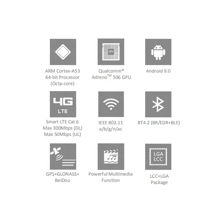 Quectel Sc600t Series Android Smart Module Multi Network System 0233