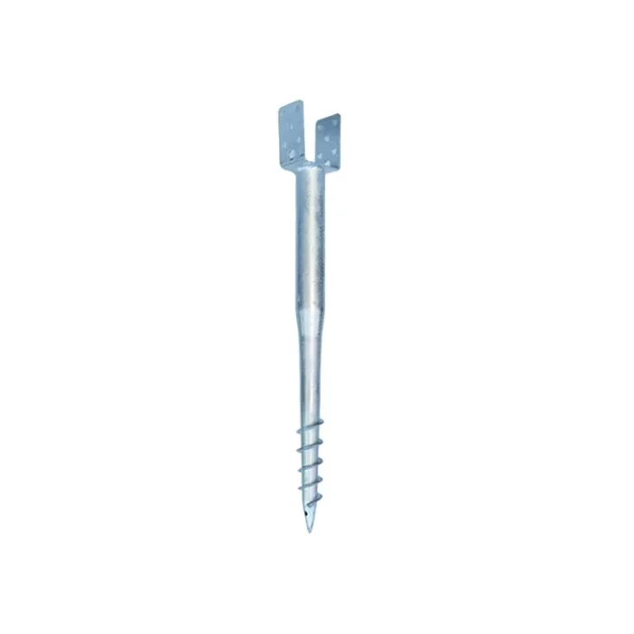 Galvanized No Dig Ground Anchor Screw In Post Stake For 4x4 Posts - Buy ...