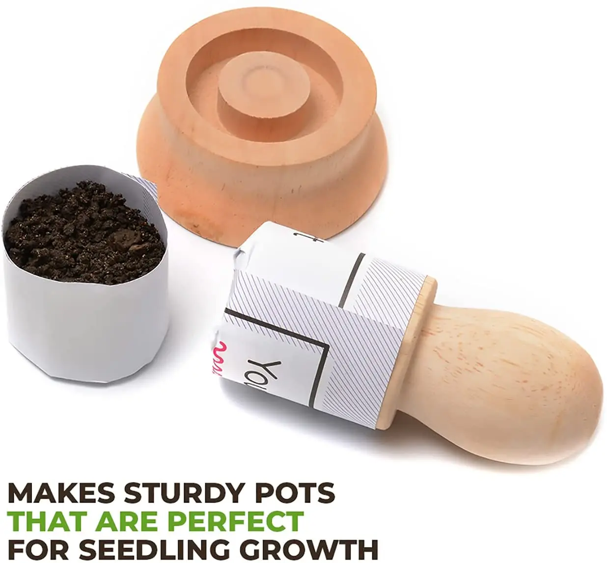 DIY Newspaper Pot Maker, Wood Eco-friendly Paper Pot Maker| Alibaba.com