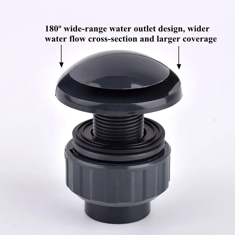 Upvc Fish Tank Wall-mounted Water Inlet No Overflow Water Inlet Upper ...