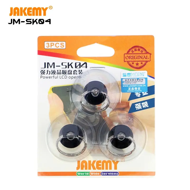 Jakemy Jm-sk04 Powerful Lcd Opener Vacuum Pvc Transparent Suction Cup ...