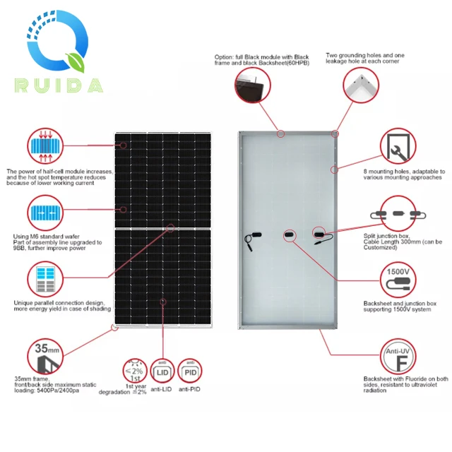 210 Single Series Hiku7 Solar Panel Mono Half Cell 645w 650w 655w 670w ...