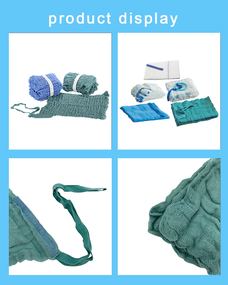 Sterile Surgical Abdominal Swab With Xray Gauze Pad Compress Pre-washed ...