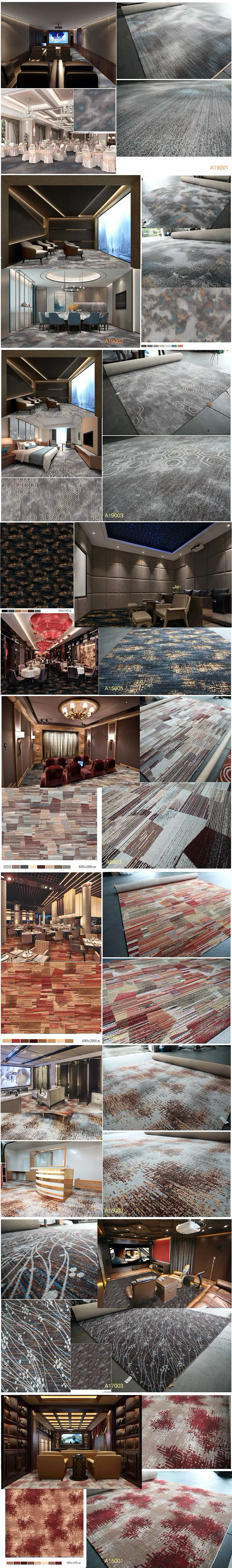 IMAX 3D Cinema Theater Wall to Wall Nylon Printing Carpet