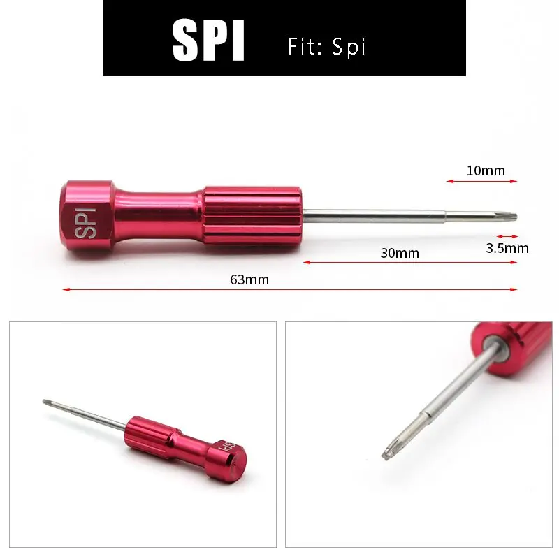 Dental Lab Implant Screwdriver Set - 8 Pcs Mini Technical Tools