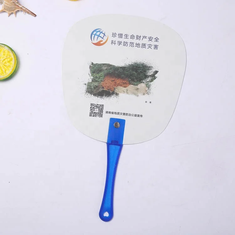 Custom Plastic Hand Fans - Perfect for Festivals & Gifts