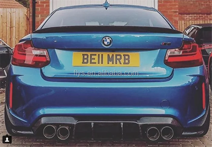 F87 M2 M2c Competition MTC Style Carbon Fiber Front Lip