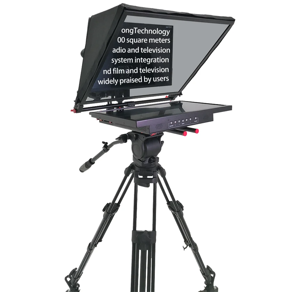 Professional TV Broadcast Studio Teleprompter 21 Inch