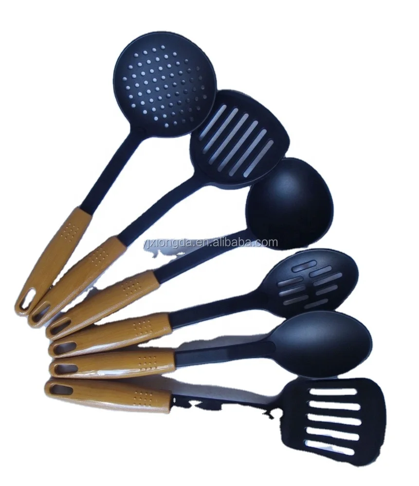 Cooking Utensils Set Kitchen Utensils Set,Nylon And Stainless Steel ...