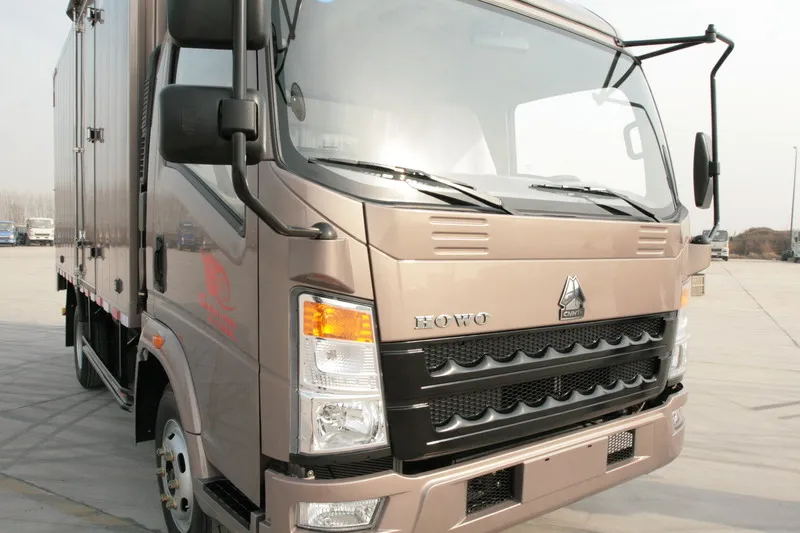 5 Tons Howo 4x2 Light Cargo Truck Zz1047d3413c145 Oil Saving High ...