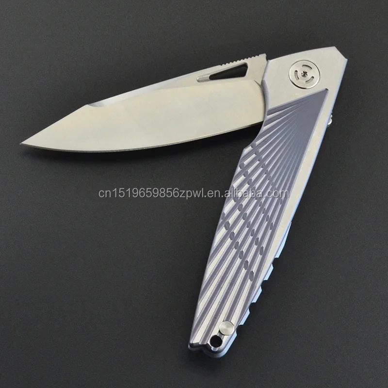 High Quality M390 Steel Sharp Blade Tactical Knife Light Weight Titan ...