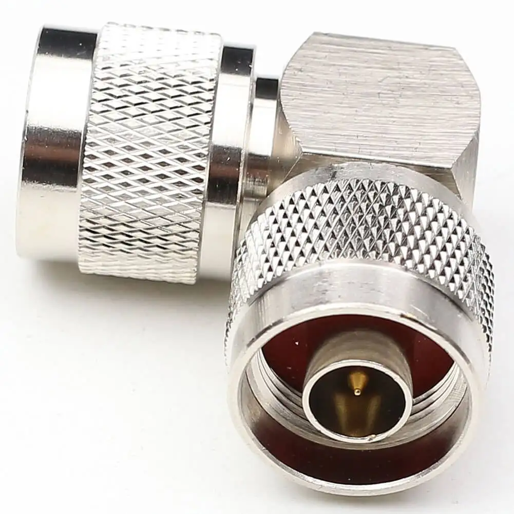 N Male to N Male Right Angle Adapter - Durable & Efficient