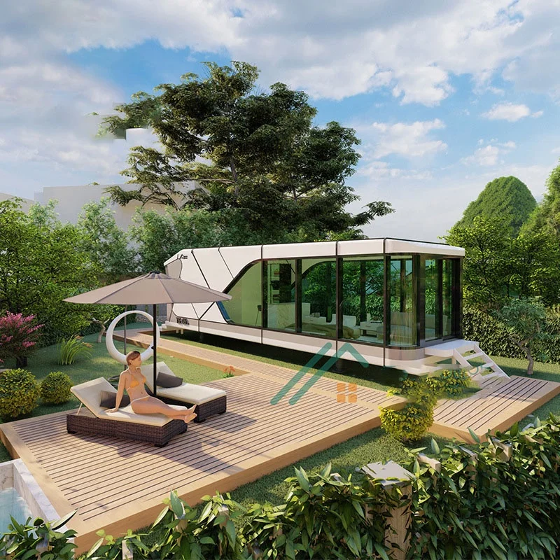 70 Years Modular Prefab Steel Structure Apartments Luxury Modular Homes ...