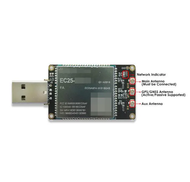 LTE 4G Cat4 Module EC25 Series EC25-E EC25-AU EC25-EC EC25-EU EC25-J ...