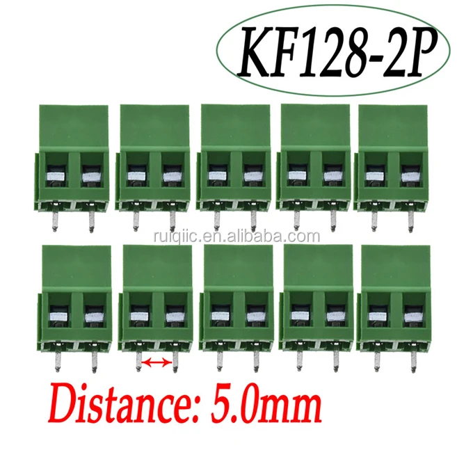 KF128-2P KF128-3P PCB Screw Terminal Blocks - Reliable Splice Terminals
