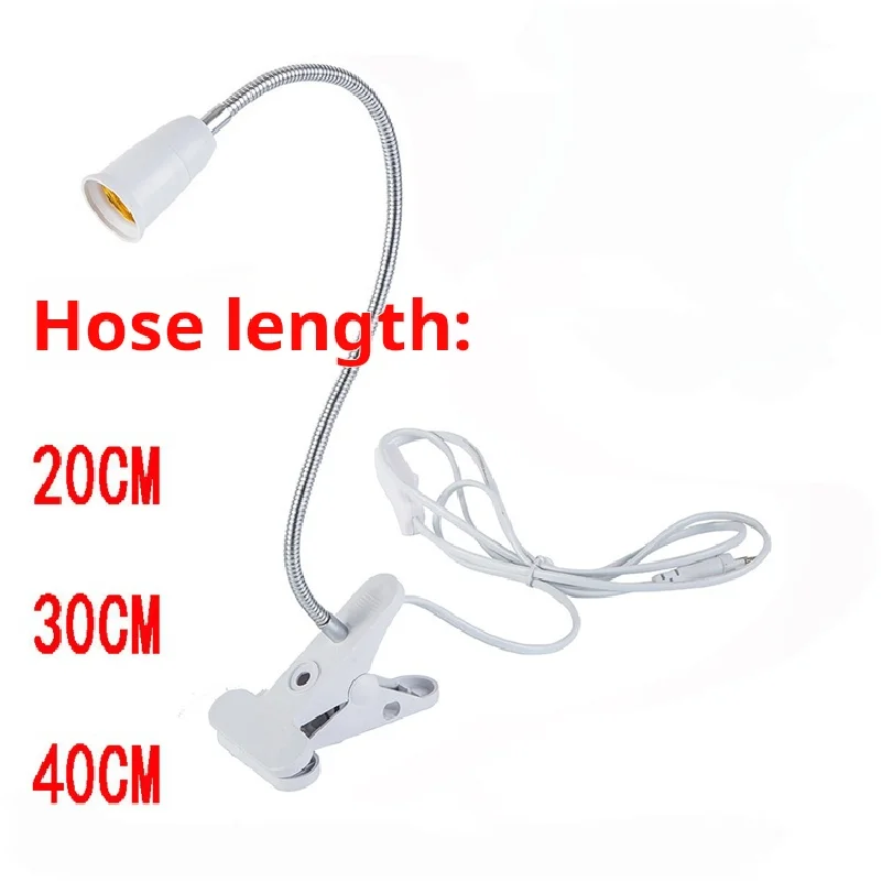 Universal Desk Lamp Holder Learning Office Desk Lamp Holder E27 White ...