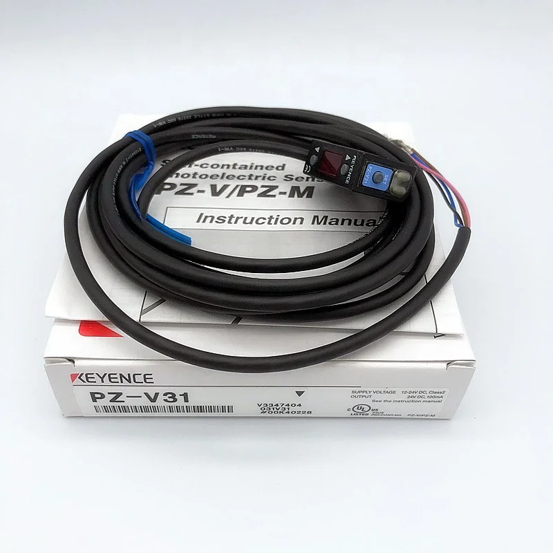 KEYENCE Built-in Amplifier Photoelectric Sensors - PZ-V31