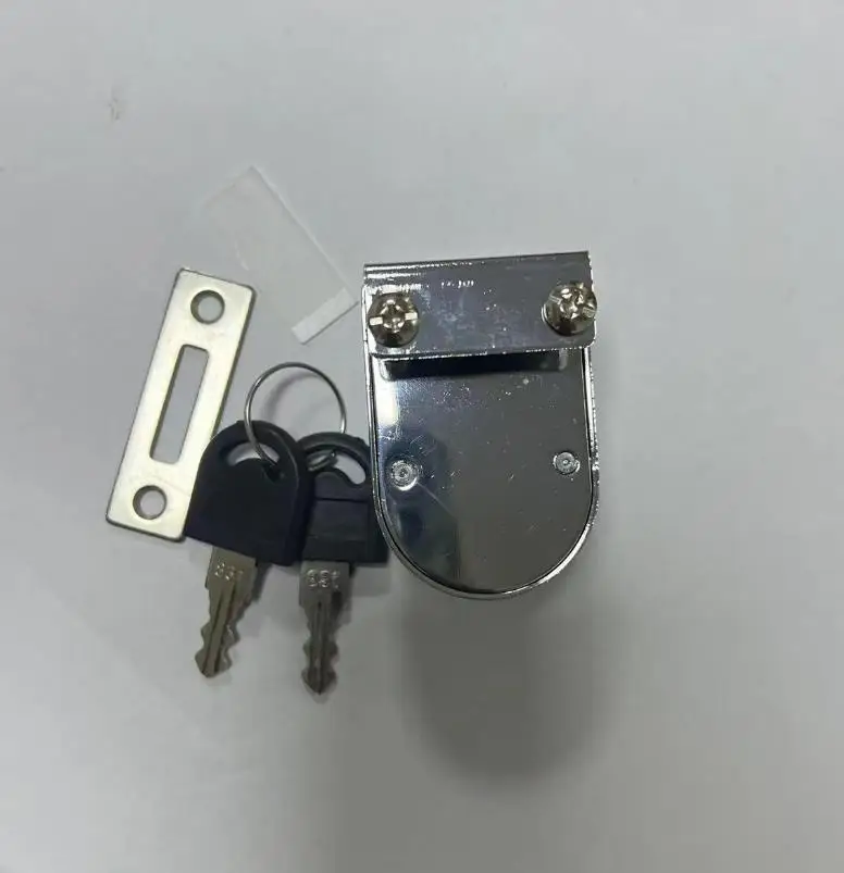 Glass Cabinet Door Lock Display Case Lock 408 Zinc Alloy - Buy Glass ...