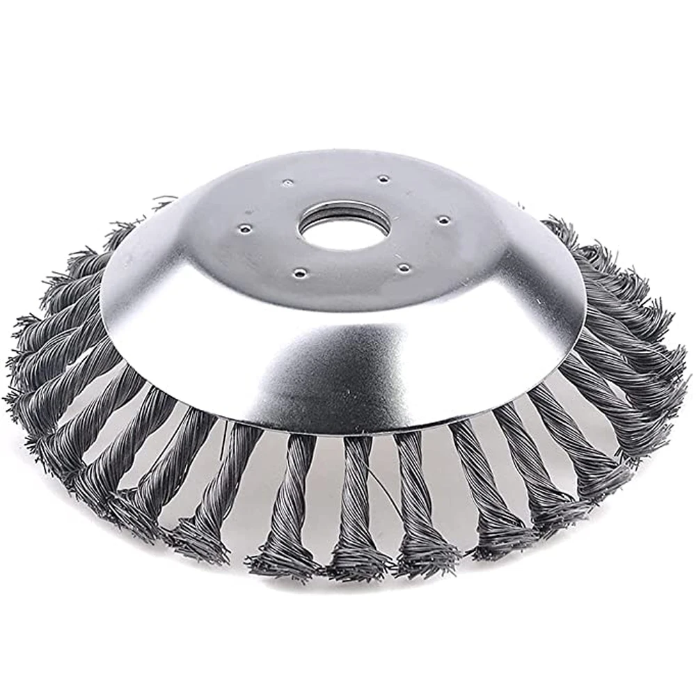 8 Inch Steel Wire Brush Rust Removal Paving Stone Garden Grass Weed ...
