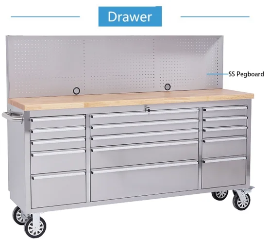 Hot Sales 72 Inch Workshop Or Home Garage Trolley Tool Chest Trolley ...