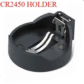 CR2450 Battery Holder for 3V Lithium Coin Cell - Ideal for Consumer ...